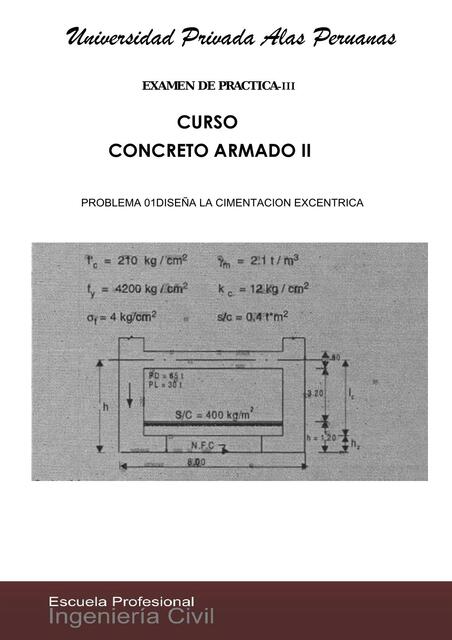 Concreto armado II zapatas excéntricas | INGENIEROS LMI | uDocz