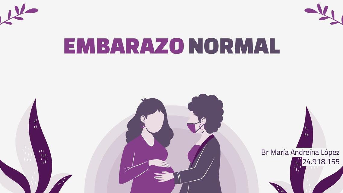 Embarazo normal | Maria Andreina Lopez | uDocz