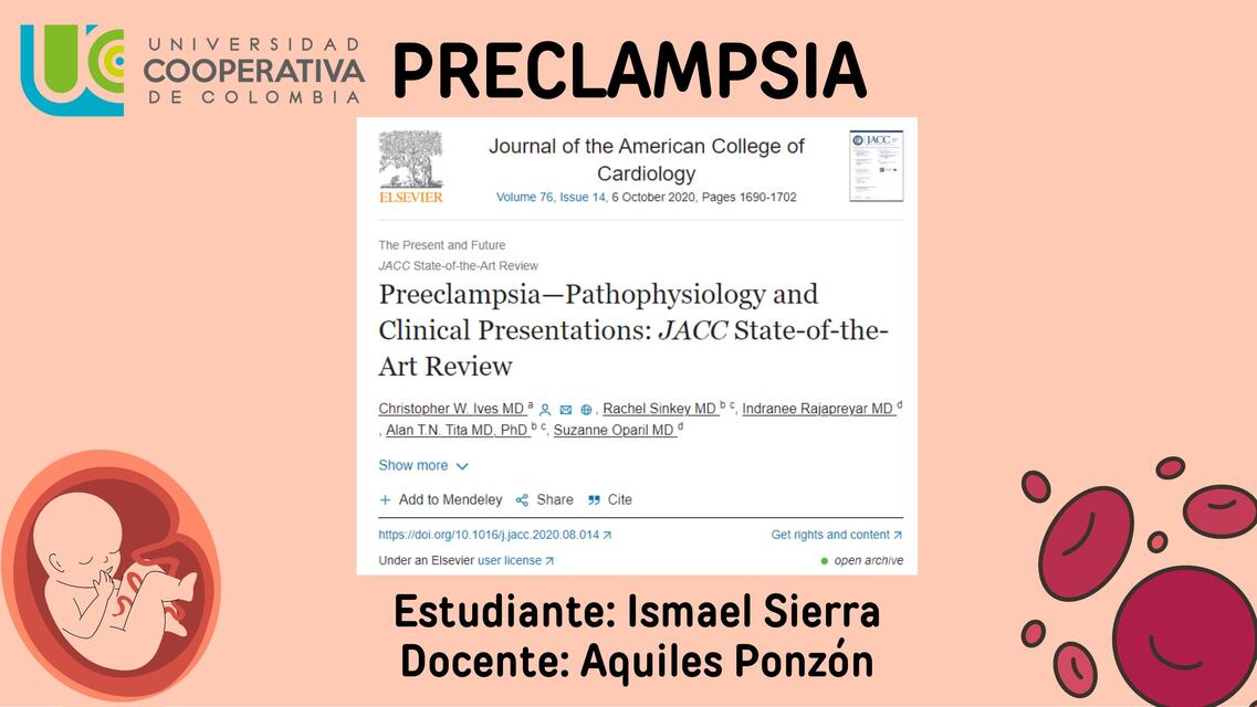 Preeclampsia | Ismael Sierra | uDocz