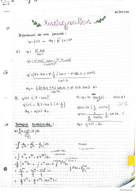 integral indefinida | Milagros Herrera | uDocz