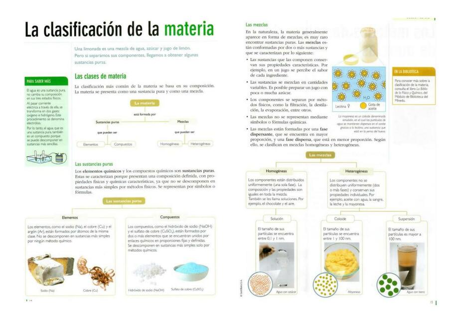 La Clasificación de la Materia | Maria Fernanda Cruz Javier | uDocz