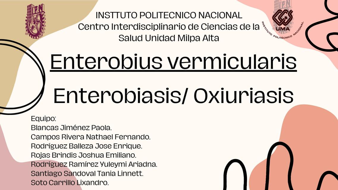 Enterobius Vermicularis | Naomi | uDocz