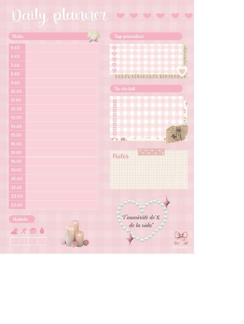 Daily Planner | Hadia | uDocz