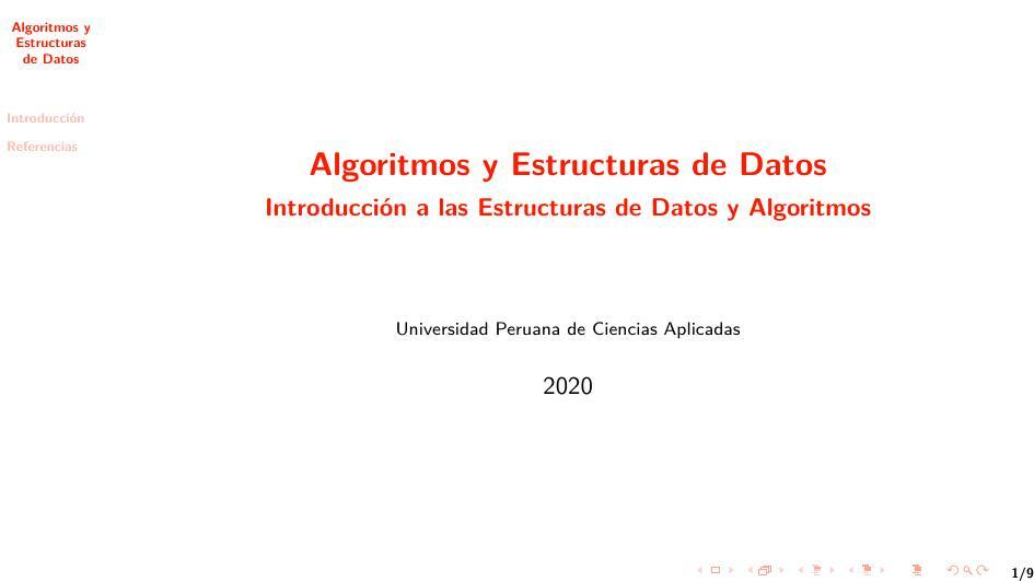 Introducción a las Estructuras de Datos y Algoritmos | Ricardo Andree ...