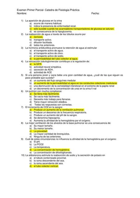 EXAMEN fisio 2 | Maria loor | uDocz