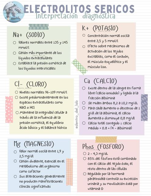Electrolitos séricos | Dentro del lab 🔬🩵 | uDocz