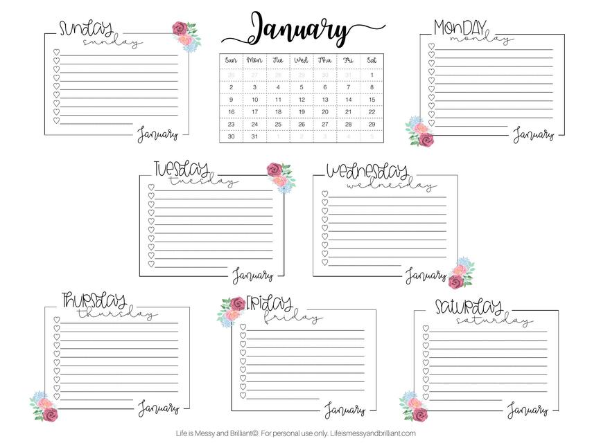 Planner | Priscila Santos | uDocz