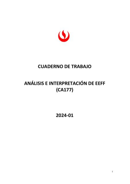 Analisis e interpretacion de EEFF | Carlos | uDocz