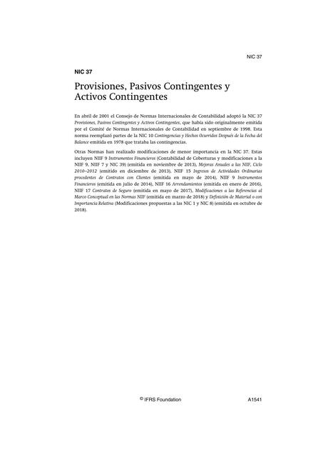 Provisiones . pasivos contingentes y activos contigentes | Esthefany ...