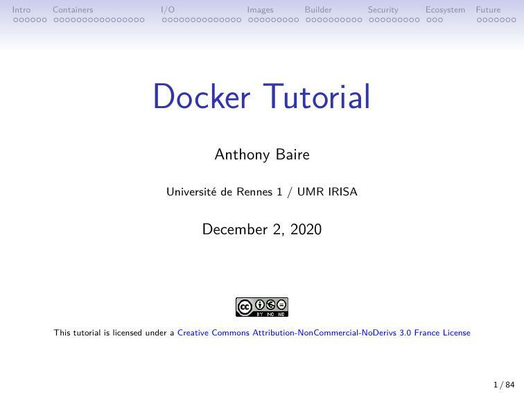 Docker Tutorial | Claudia Sifuentes | uDocz Docker Tutorial | Claudia Sifuentes | uDocz