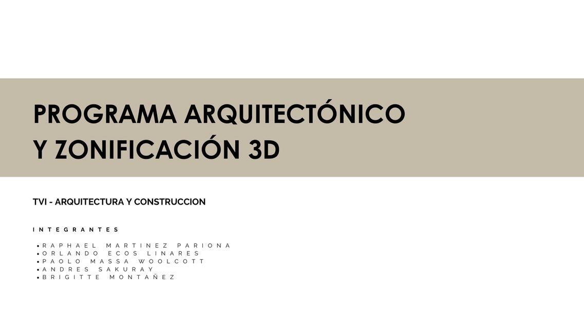 Resúmenes de Programa arquitectónico | Descarga apuntes de Programa ...