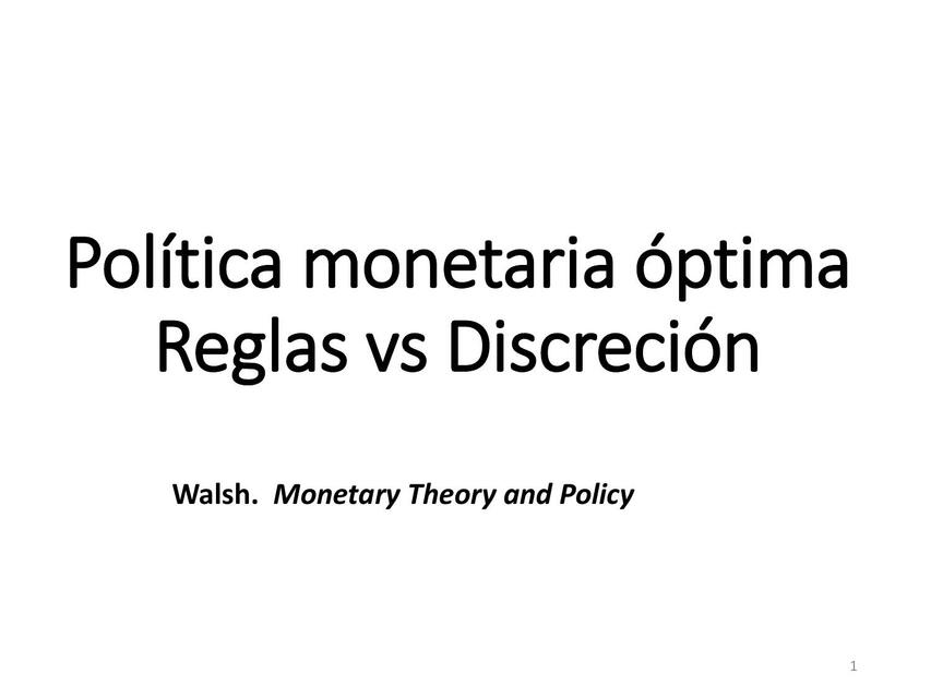 Reglas vs Discrecion | HECMolina | uDocz