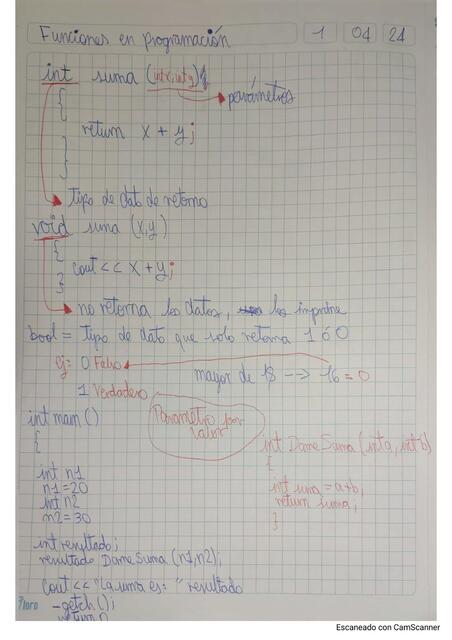 Funciones en programación | Jari | uDocz