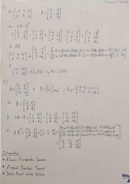 Ejercicios de Matemáticas | Jesus | uDocz