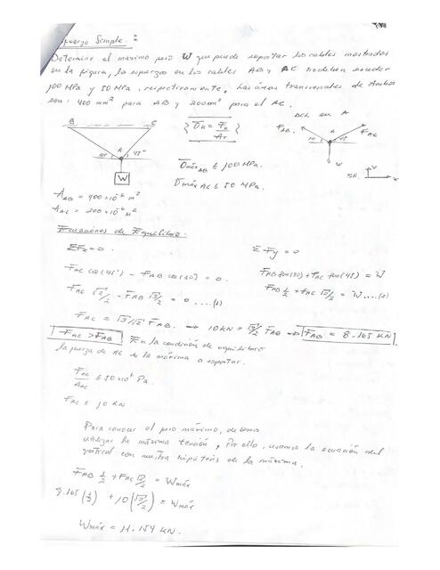 Esfuerzo Simple | Daniel | uDocz