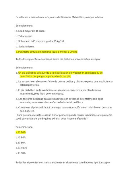 Examen de endocrino | Futuro Doctor | uDocz