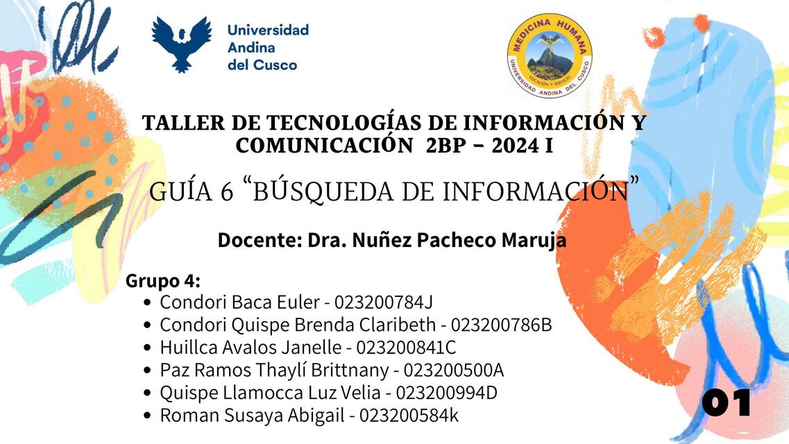 Busqueda de informacion | BRENDA CLARIBETH CONDORI QUISPE | uDocz