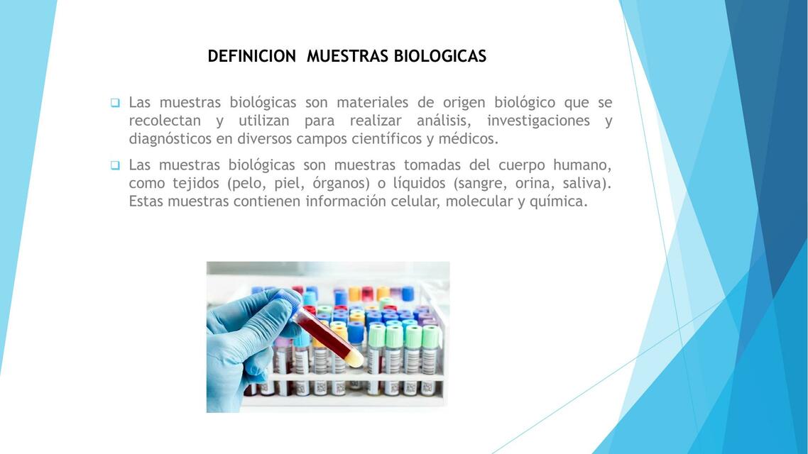 Muestras biologicas | Yesmi Arraiza gonza | uDocz