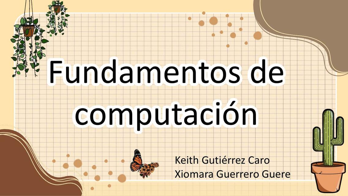 Fundamentos de computacion | Micaela | uDocz