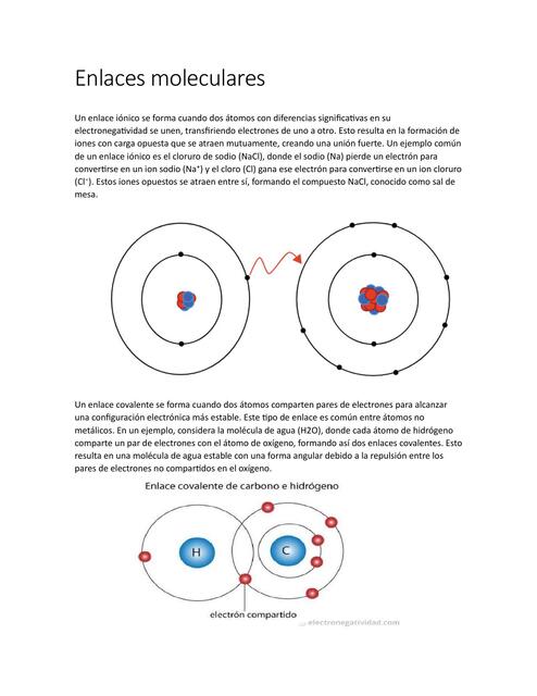 Enlaces moleculares | fernando | uDocz