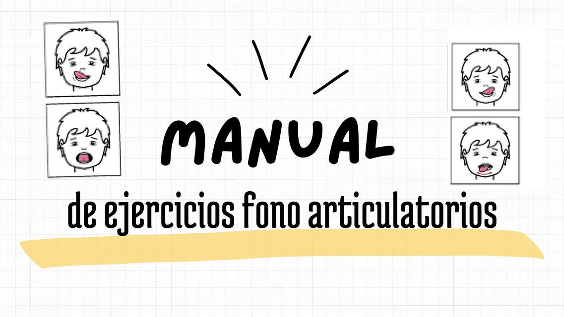Manual de Ejercicios Fono Articulatorios | Karol Barboza Navarro | uDocz