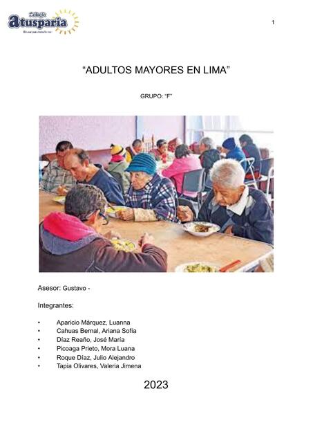 Adultos mayores en Lima | Ariana | uDocz