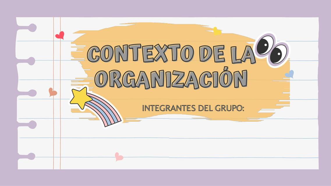 Contexto de la organizacion | Maribel Ledezma | uDocz
