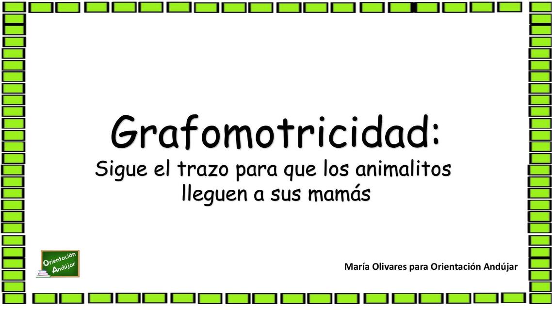 Grafomotricidad animales bebes | Agus Moyano | uDocz