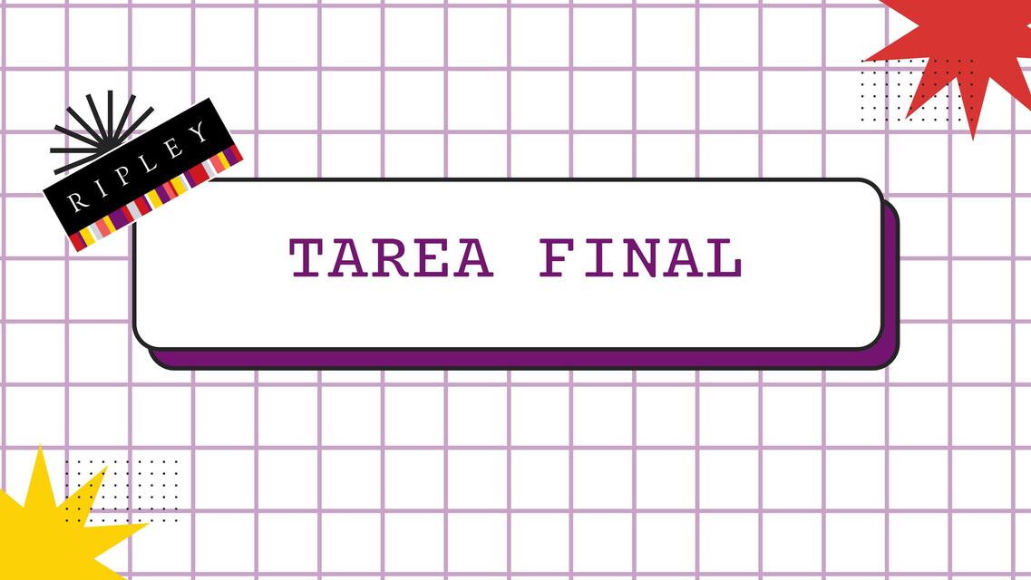 Tarea final | uDocz
