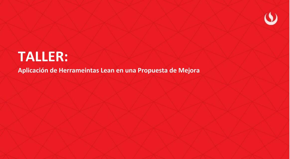 Taller Herramientas Lean | uDocz