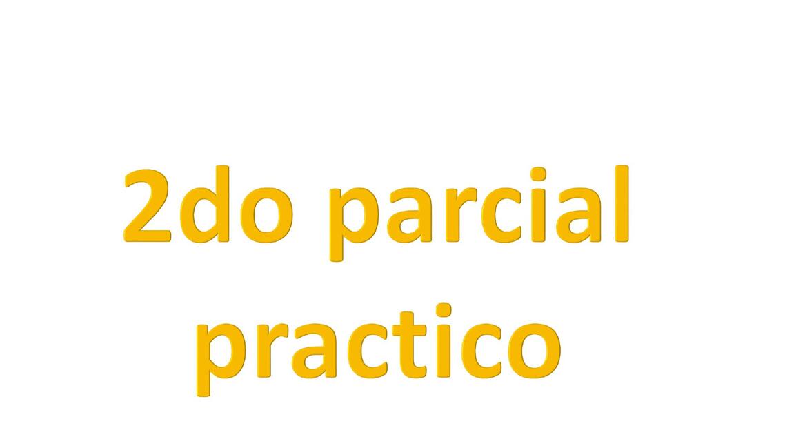 Segundo parcial práctico | Maria Medina | uDocz