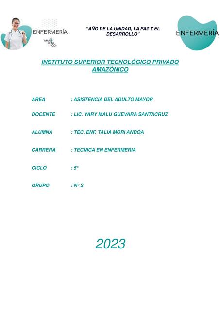 Asistencia al Adulto Mayor | yamil amasifuen | uDocz
