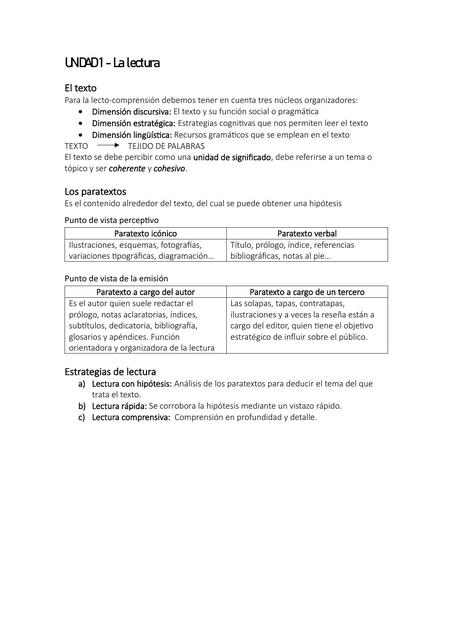 Resúmenes de Estructura del texto | Descarga apuntes de Estructura del ...