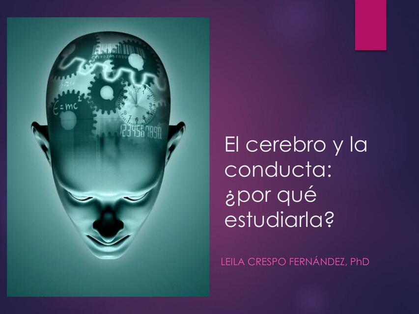 El cerebro y la conducta | Jeancarlo M. | uDocz