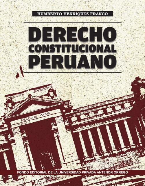 EL DERECHO CONSTITUCIONAL PERUANO | Aldair Preciado | uDocz