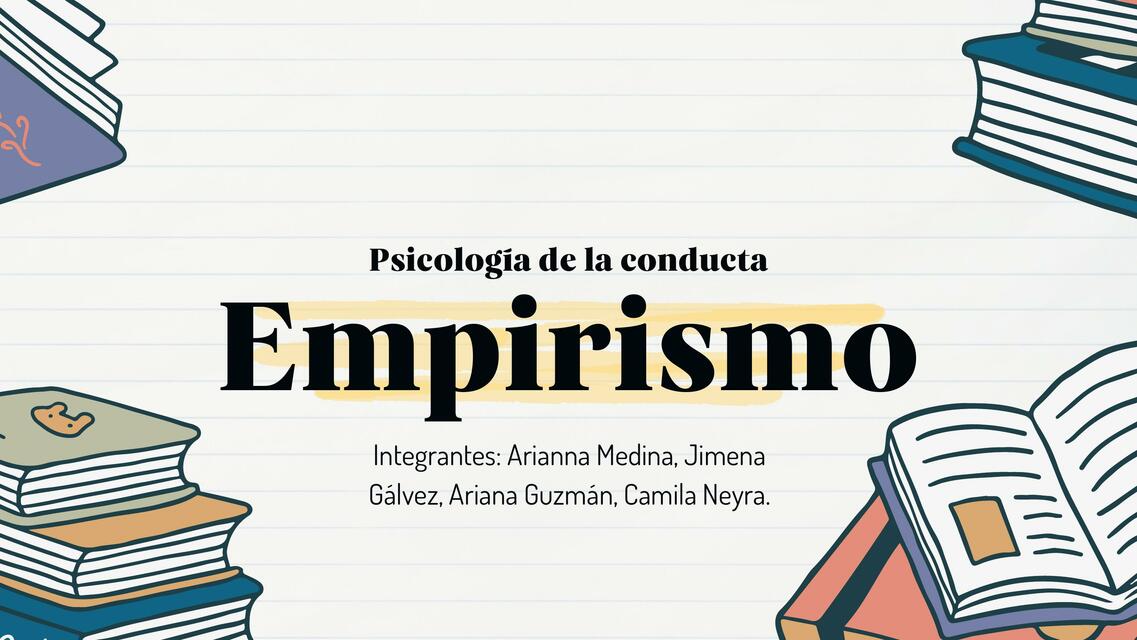 Empirismo Psicologia de la conducta | Jimena | uDocz