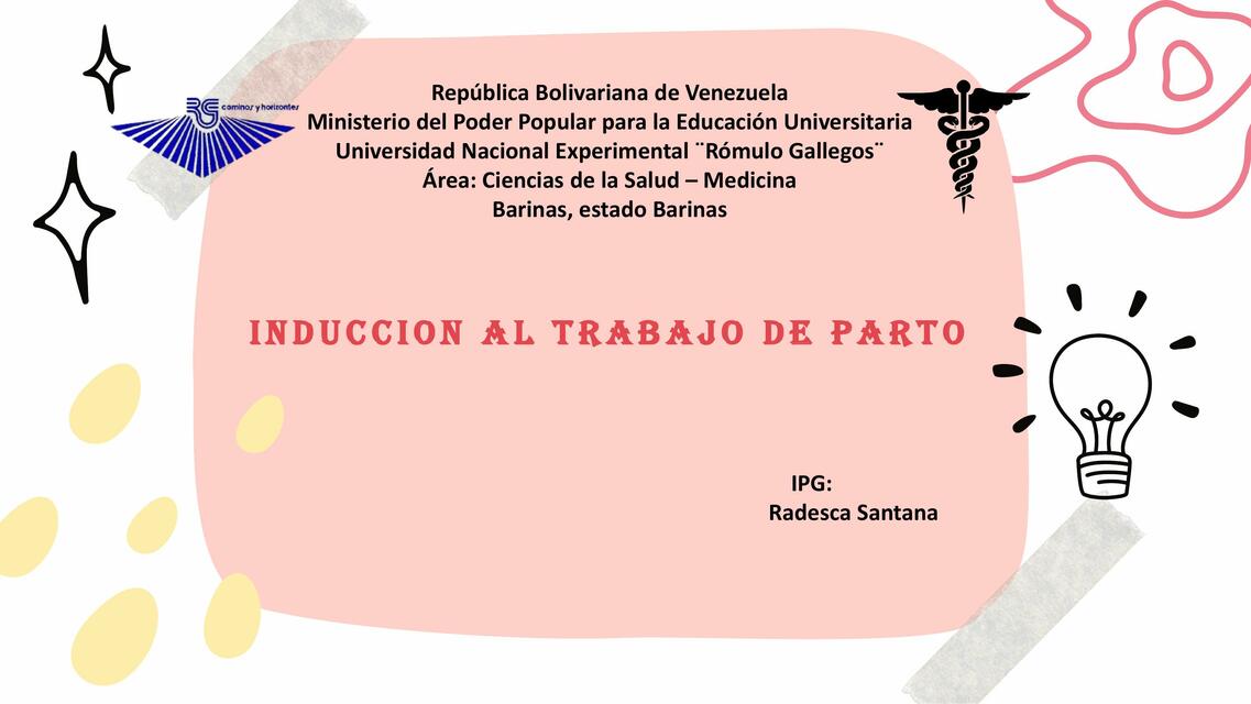 Inducción al Trabajo de Parto | Radesca | uDocz