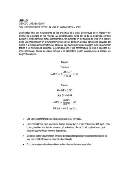 UREA U | ines rivera | uDocz