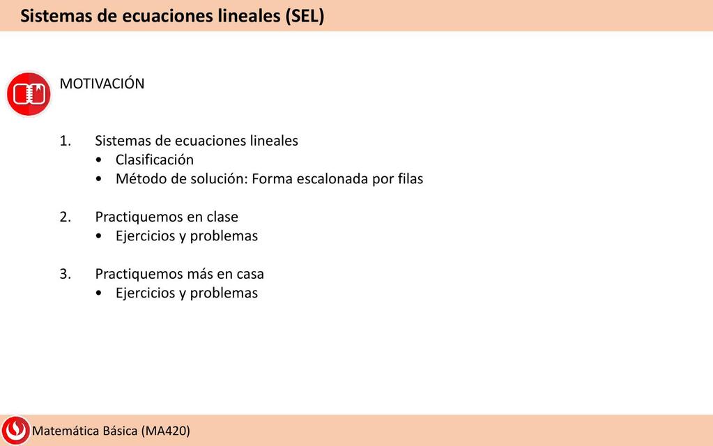 Sistemas de ecuaciones lineales | daniela | uDocz