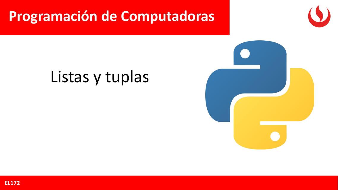 Listas y tuplas | EmiCBJugoso | uDocz