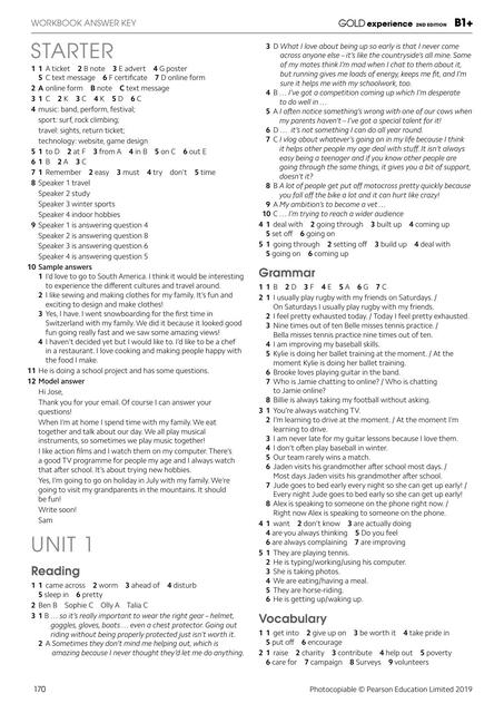 Workbook Answer Key | Diana Lyan Li | uDocz