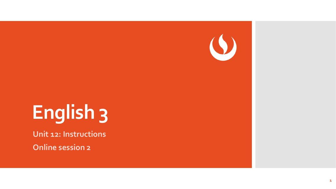 Unit 12: Instructions | Geraldine | uDocz