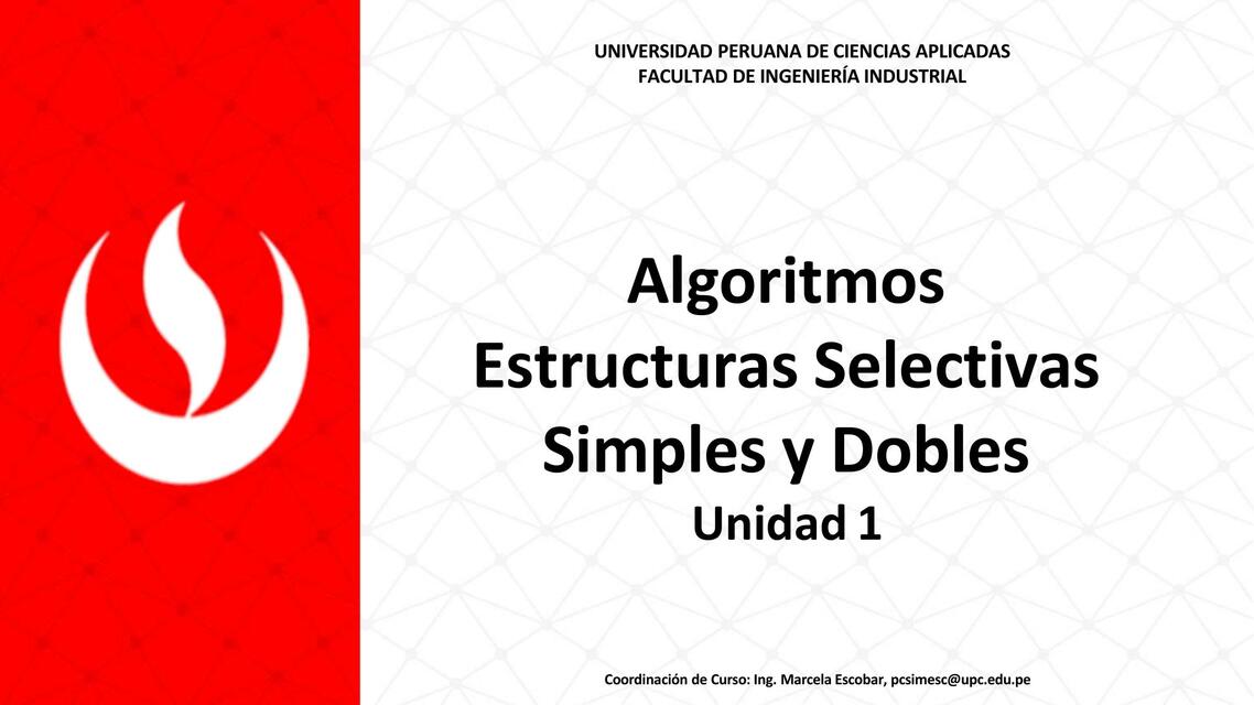 Algoritmos Estructuras Selectivas Simples y Dobles | gabriela | uDocz