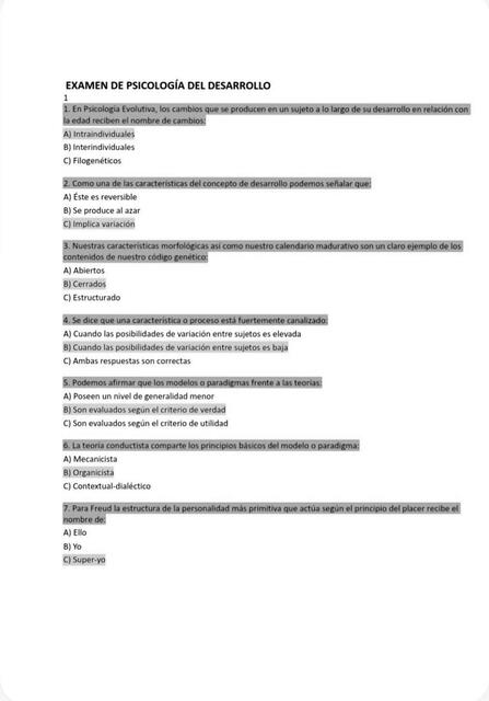Parcial Psicología del desarrollo | psicol_studies | uDocz