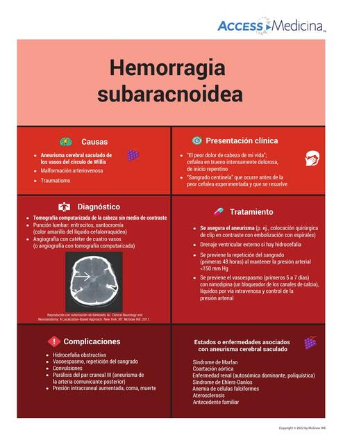 Hemorragia subaracnoidea | Damaris Rosales | uDocz