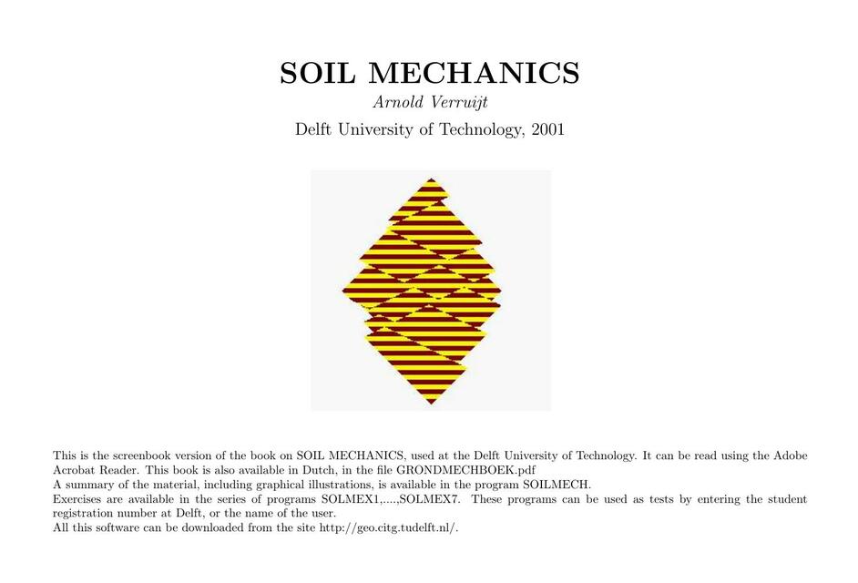 Resúmenes de soil mechanics | Descarga apuntes de soil mechanics
