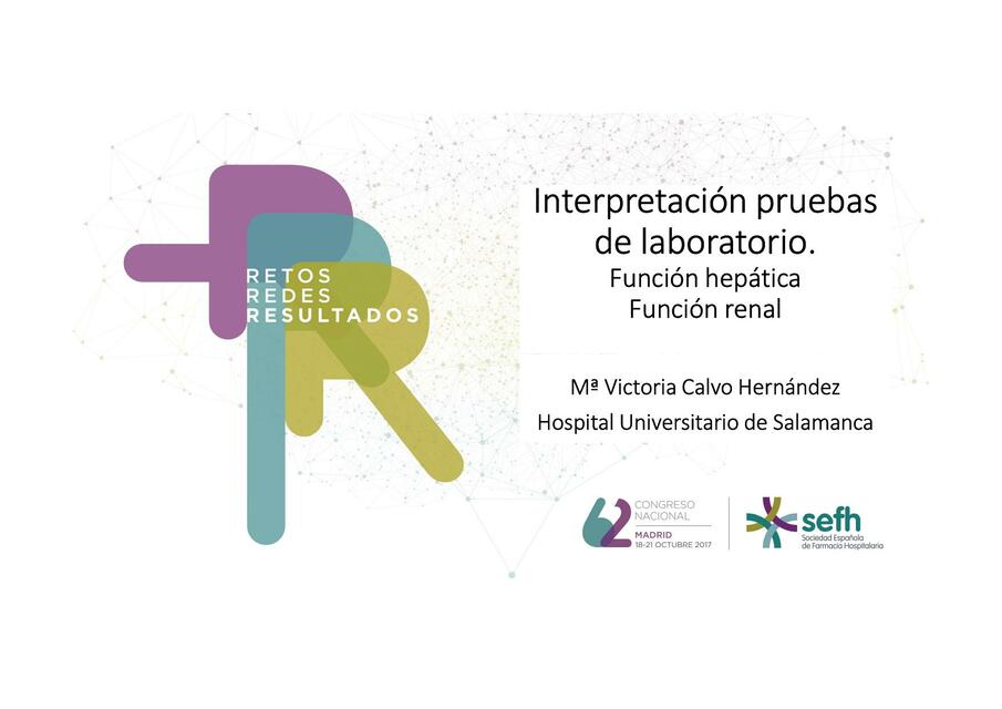 Interpretación de pruebas laboratorio función hepática y renal | #28 ...