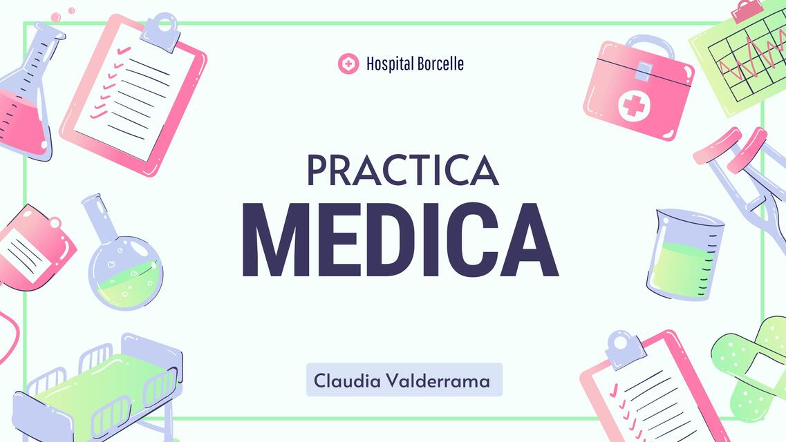 Práctica médica | Claudia belen belen | uDocz