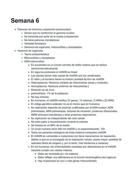 Semana 6 Fenotipo | Valeria | uDocz