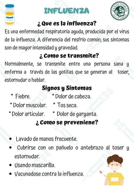 Flyer vacuna influenza | Fernanda Mendez | uDocz